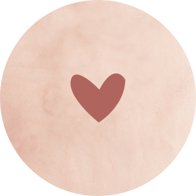 Sluitzegel aquarel met hartje