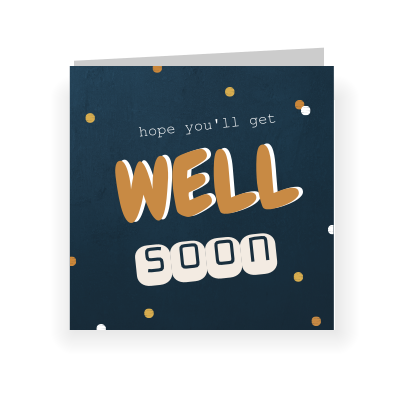 Get well soon beterschapskaart